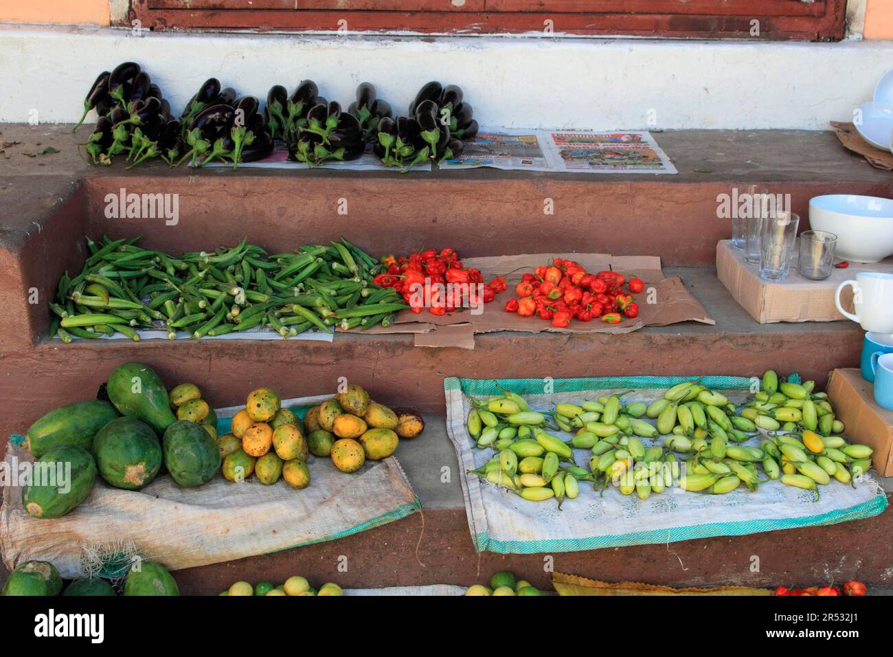 Market, Stone Town, Zanzibar, Tanzania Stock Photo - Alamy