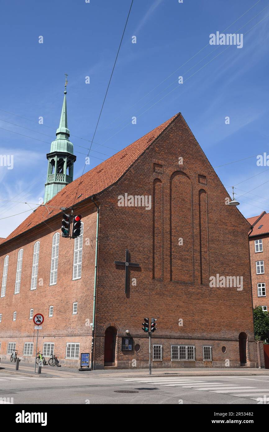 31 MAY 2023/ Danish protestant Allehelgens kirke of church in danish ...