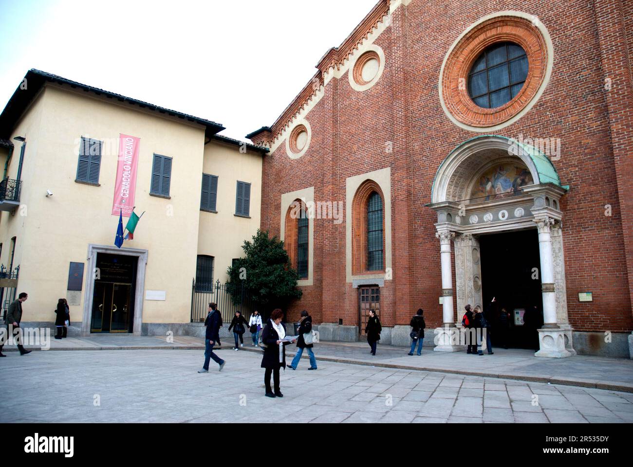 Monastery of santa maria delle grazia hi-res stock photography and ...