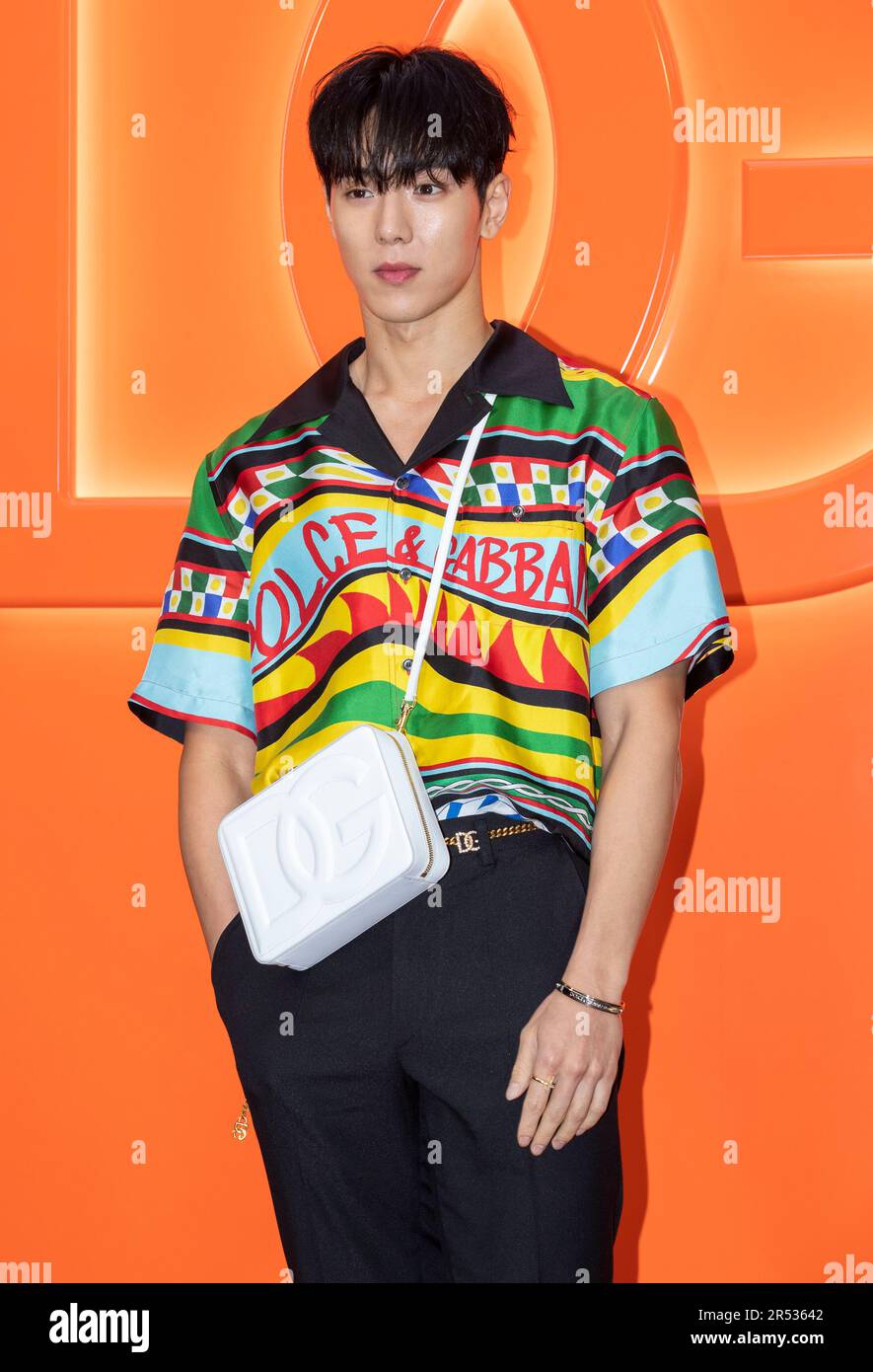 Seoul, South Korea. 31st May, 2023. South Korean singer Shownu, member ...