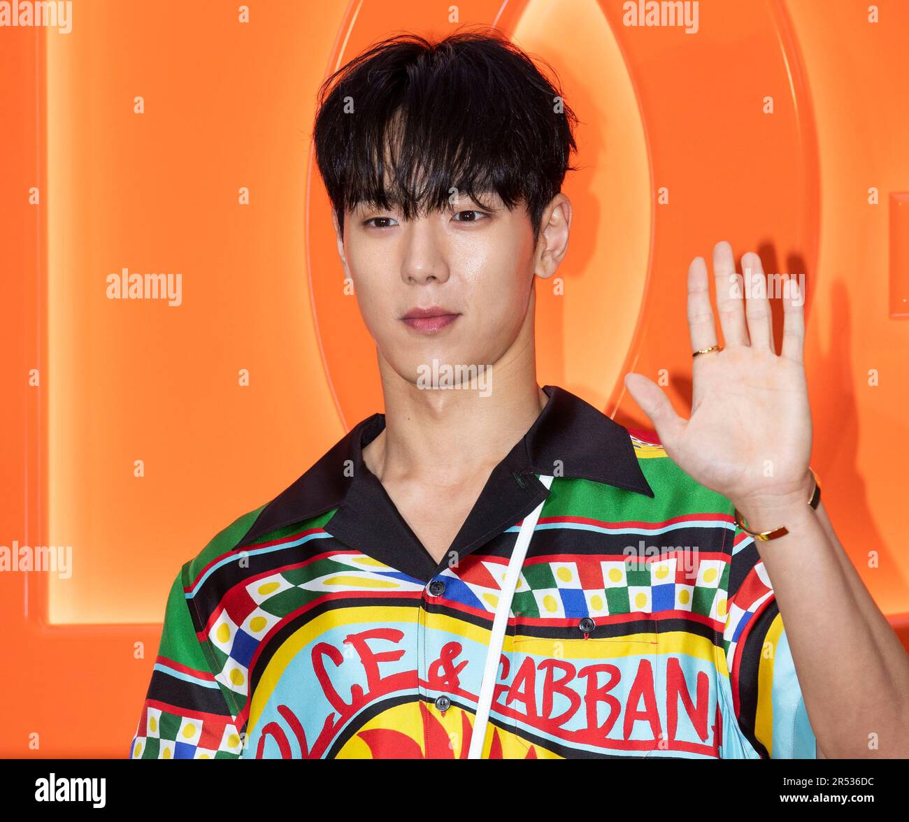 Seoul, South Korea. 31st May, 2023. South Korean singer Shownu, member ...