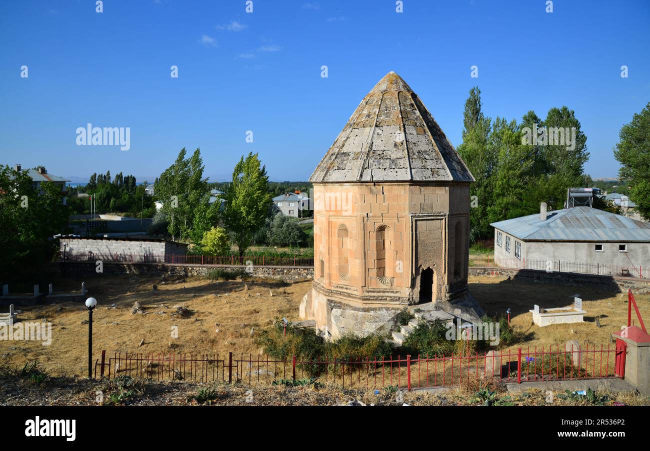 Located in Ercis, Turkey, the Kadem Pasha Hatun Cupola was built in ...