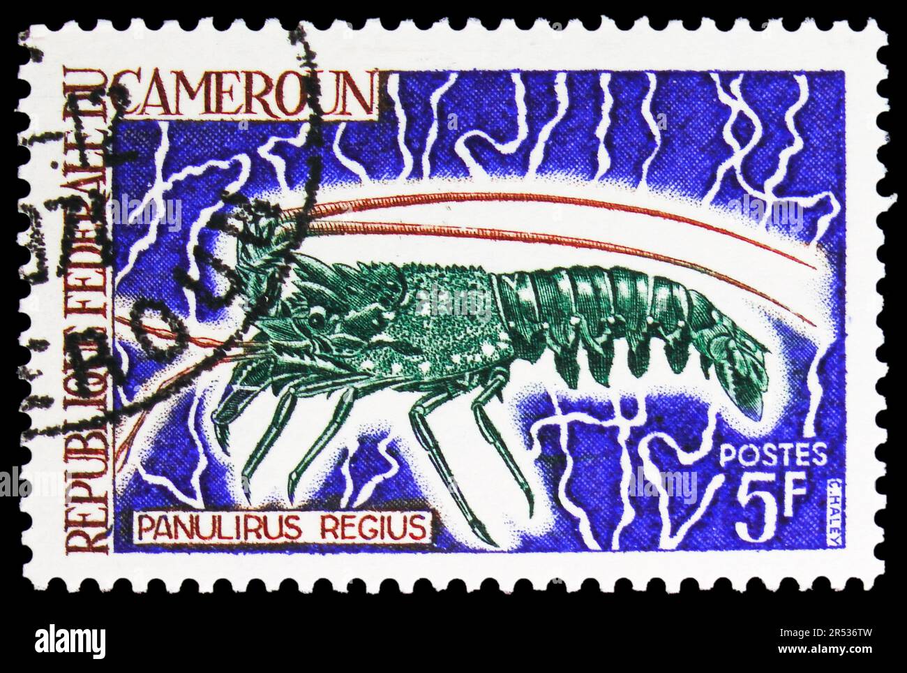 MOSCOW, RUSSIA - MAY 18, 2023: Postage stamp printed in Cameroon shows ...