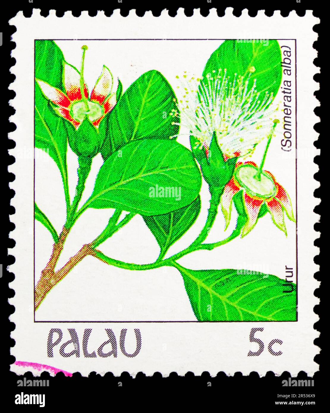 MOSCOW, RUSSIA - MAY 18, 2023: Postage stamp printed in Palau shows ...
