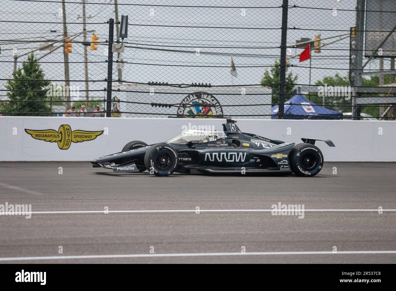 INDIANAPOLIS, INDIANA, UNITED STATES - 2023/05/28: Arrow McClaren ...