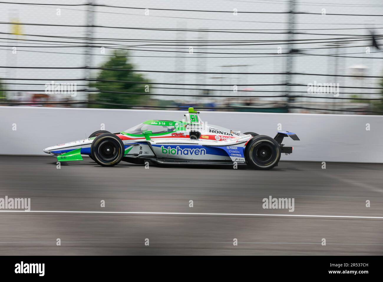 INDIANAPOLIS, INDIANA, UNITED STATES - 2023/05/28: driver Sting Ray ...