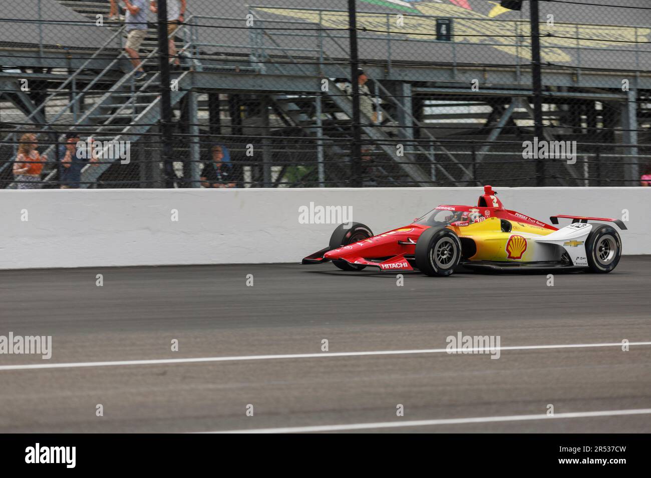 INDIANAPOLIS, INDIANA, UNITED STATES - 2023/05/28: Team Penske driver ...