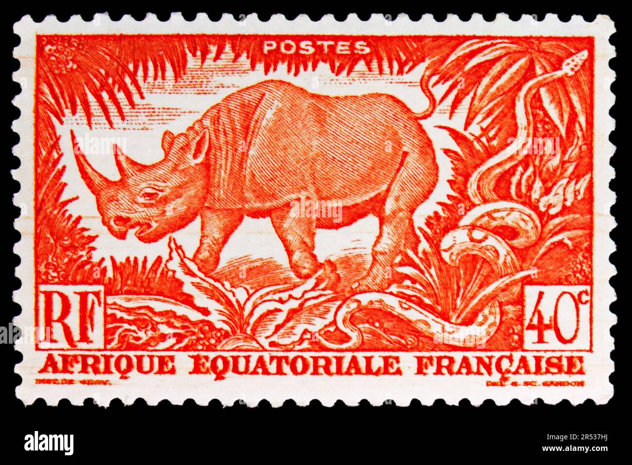 MOSCOW, RUSSIA - MAY 18, 2023: Postage stamp printed in French ...