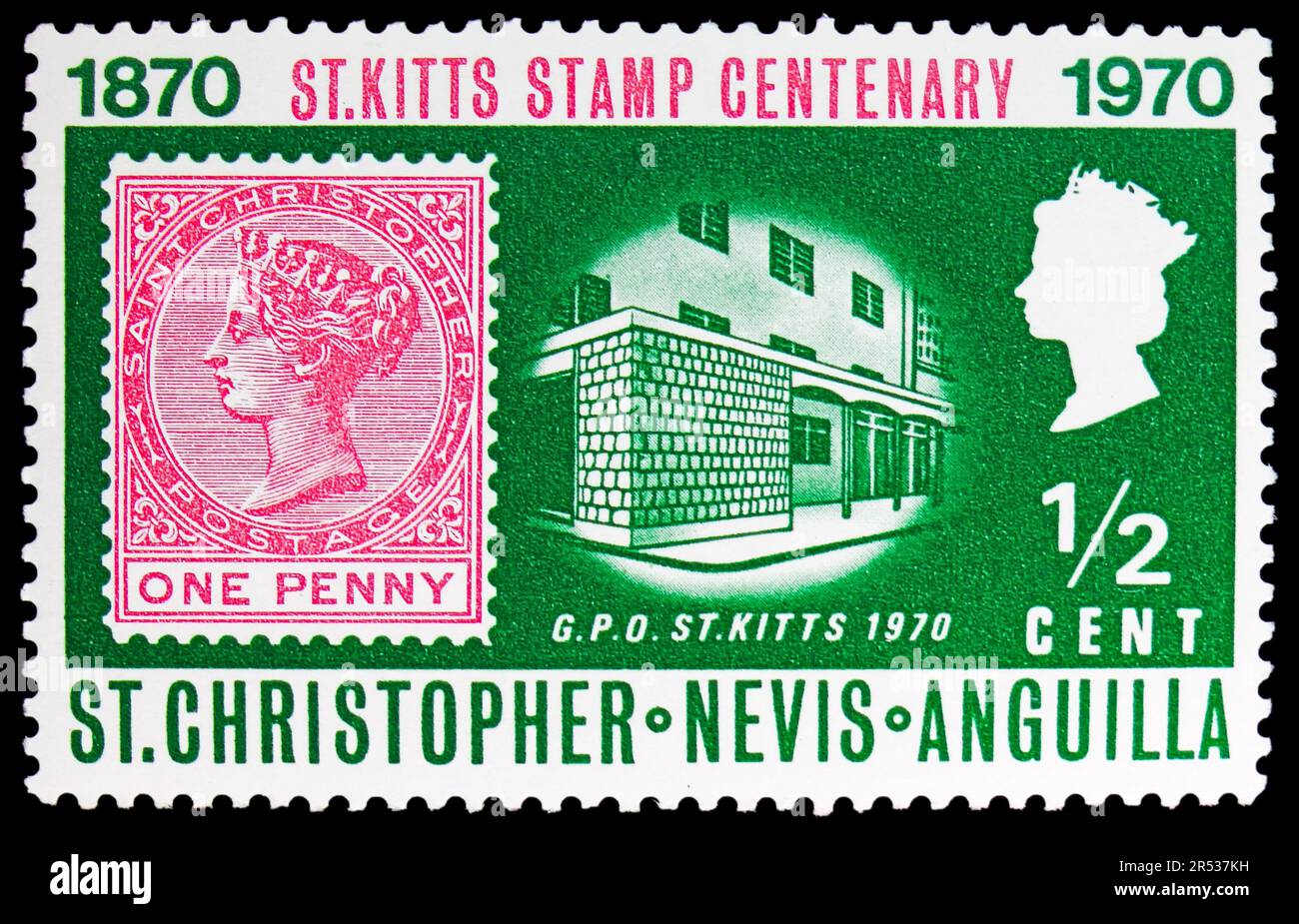 MOSCOW, RUSSIA - MAY 18, 2023: Postage stamp printed in shows First ...