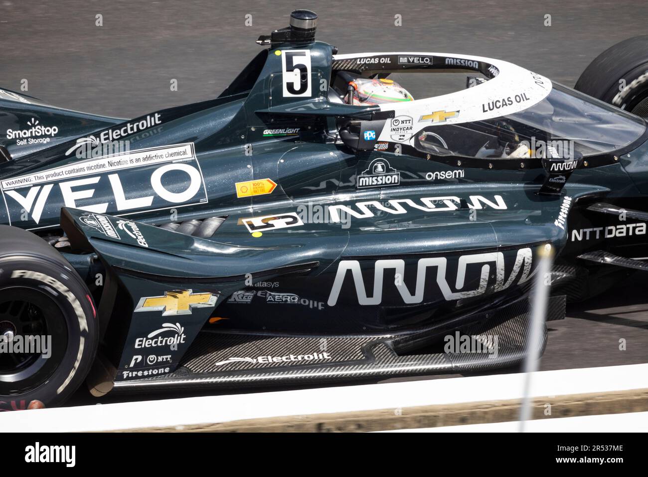 INDIANAPOLIS, INDIANA, UNITED STATES - 2023/05/28: Arrow McClaren ...