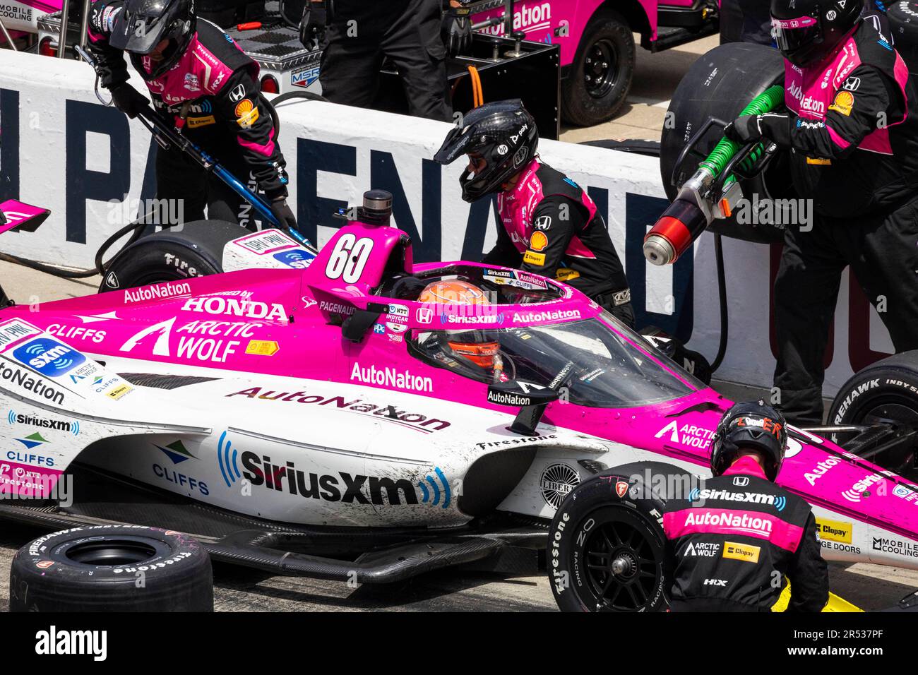 INDIANAPOLIS, INDIANA, UNITED STATES - 2023/05/28: Meyer Shank Racing ...