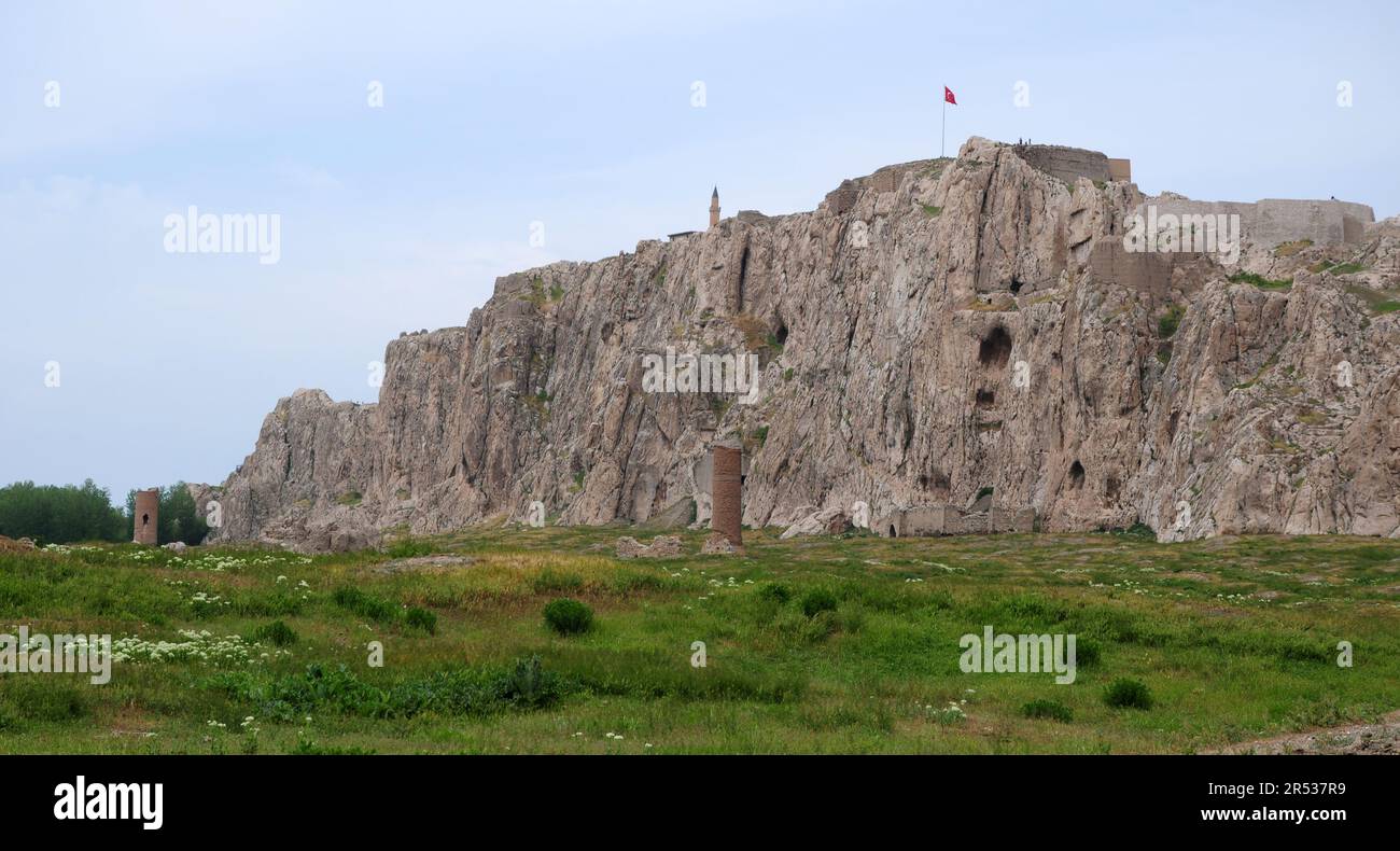 Van Castle, located in the city of Van, Turkey, was built during the ...