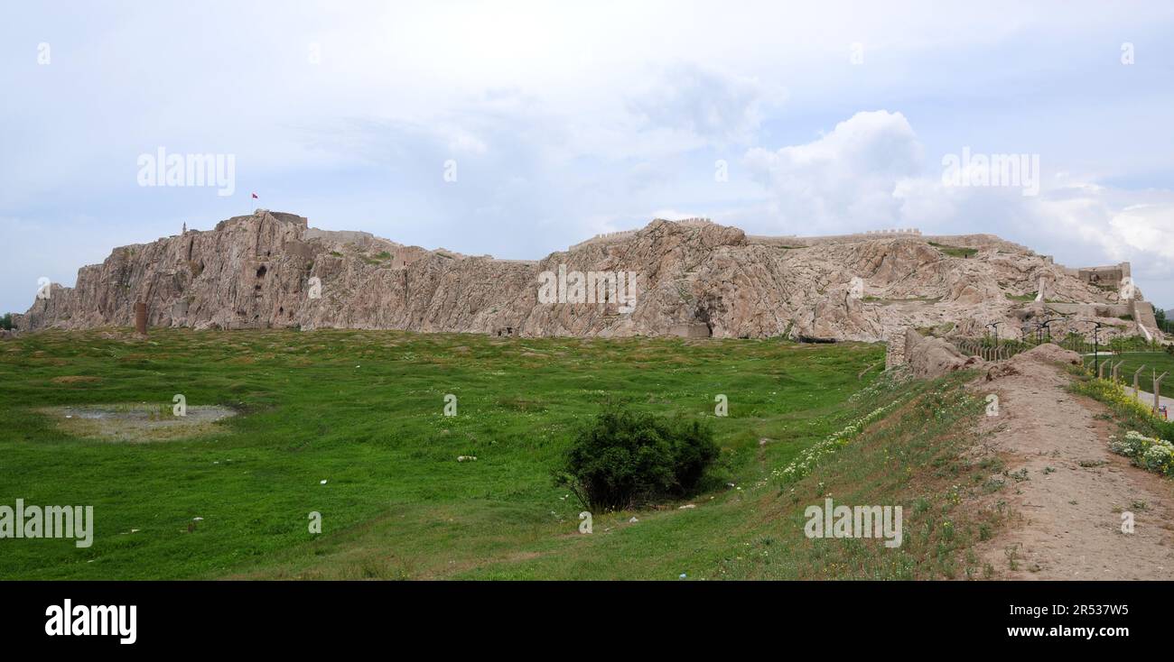Van Castle, located in the city of Van, Turkey, was built during the ...
