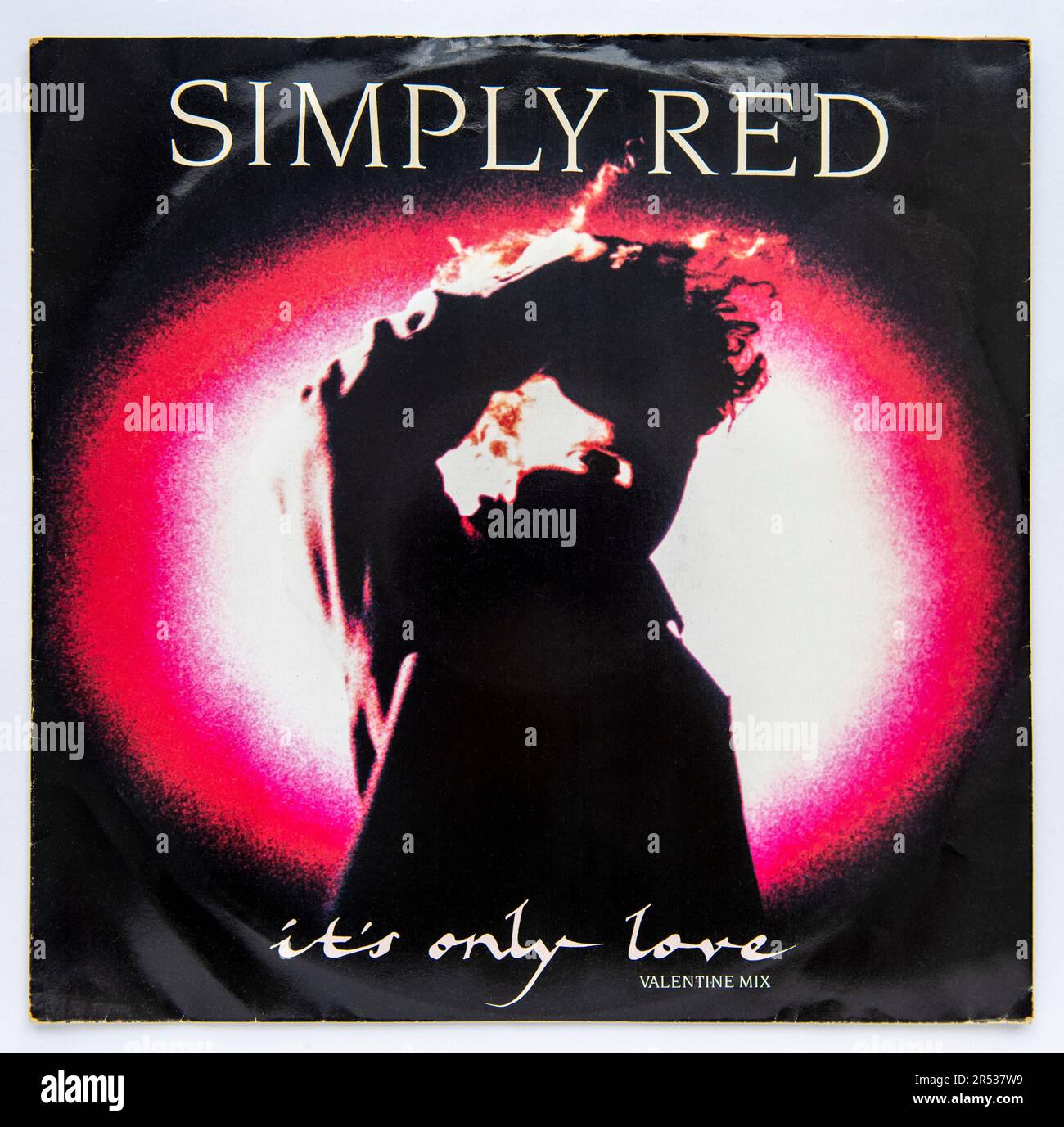 Picture cover of the 12 inch single version of It's Only Love by Simply ...