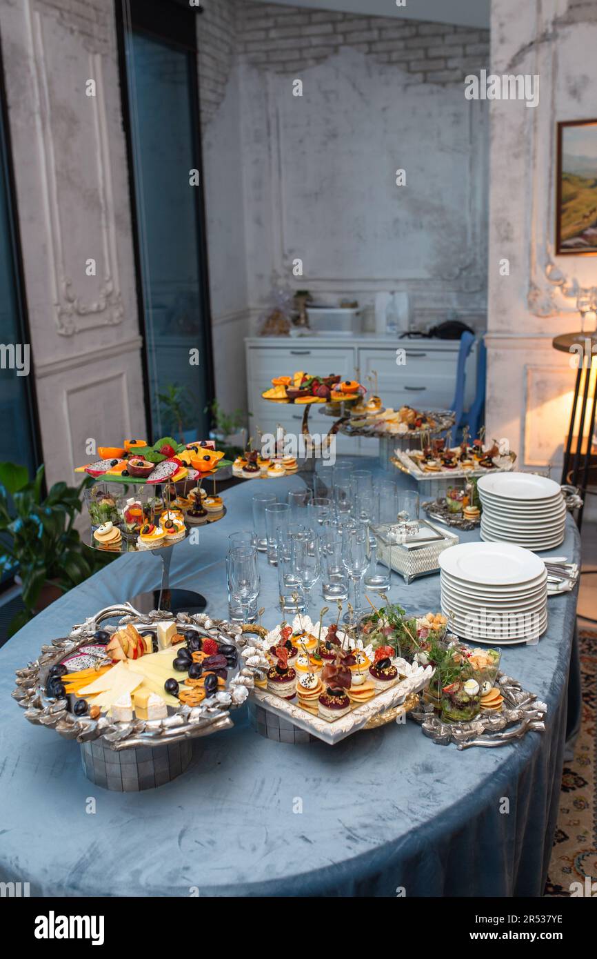 Assorted canapes hi-res stock photography and images - Alamy