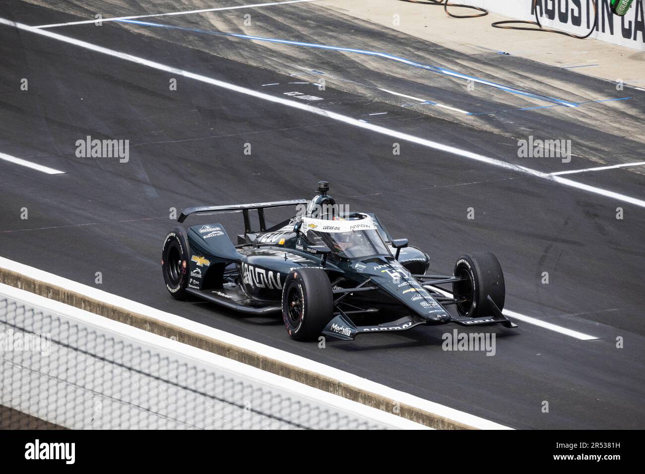 INDIANAPOLIS, INDIANA, UNITED STATES - 2023/05/28: Arrow McClaren ...