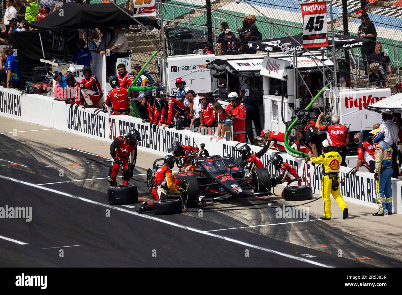 INDIANAPOLIS, INDIANA, UNITED STATES - 2023/05/28: Rahal Letterman ...