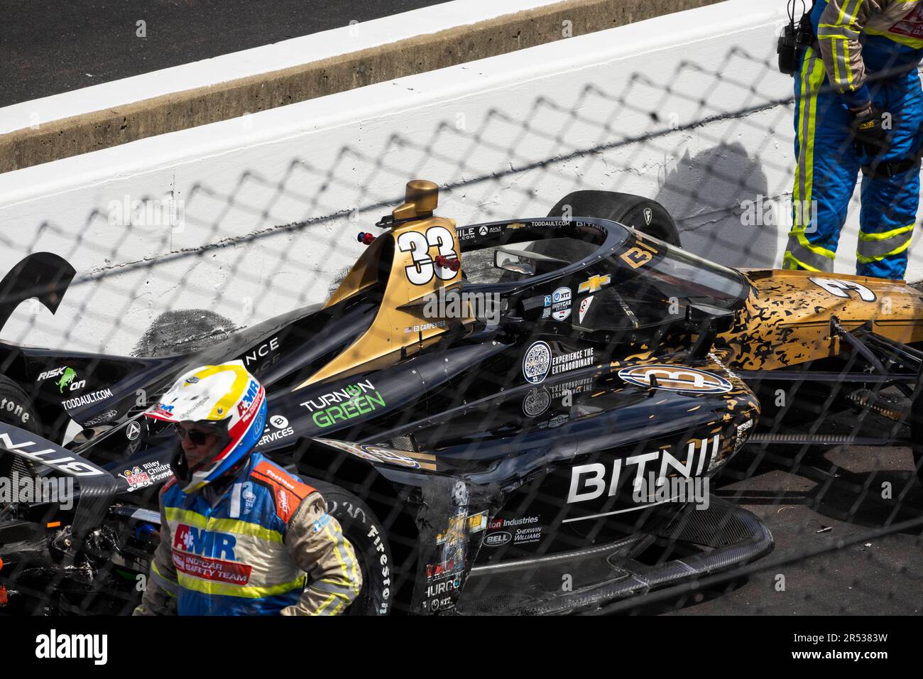 INDIANAPOLIS, INDIANA, UNITED STATES - 2023/05/28: Ed Carpenter Racing ...