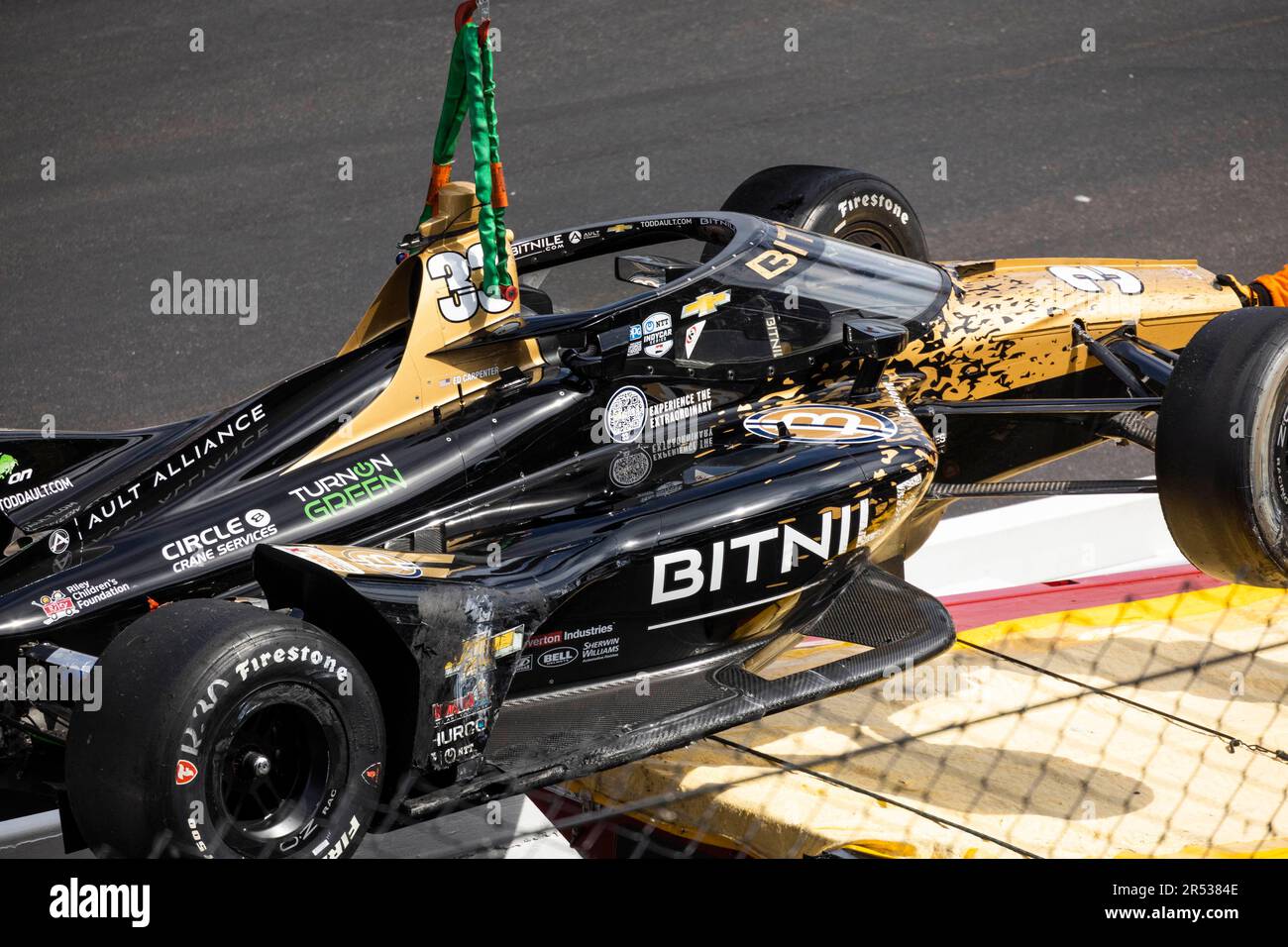 INDIANAPOLIS, INDIANA, UNITED STATES - 2023/05/28: Ed Carpenter Racing ...