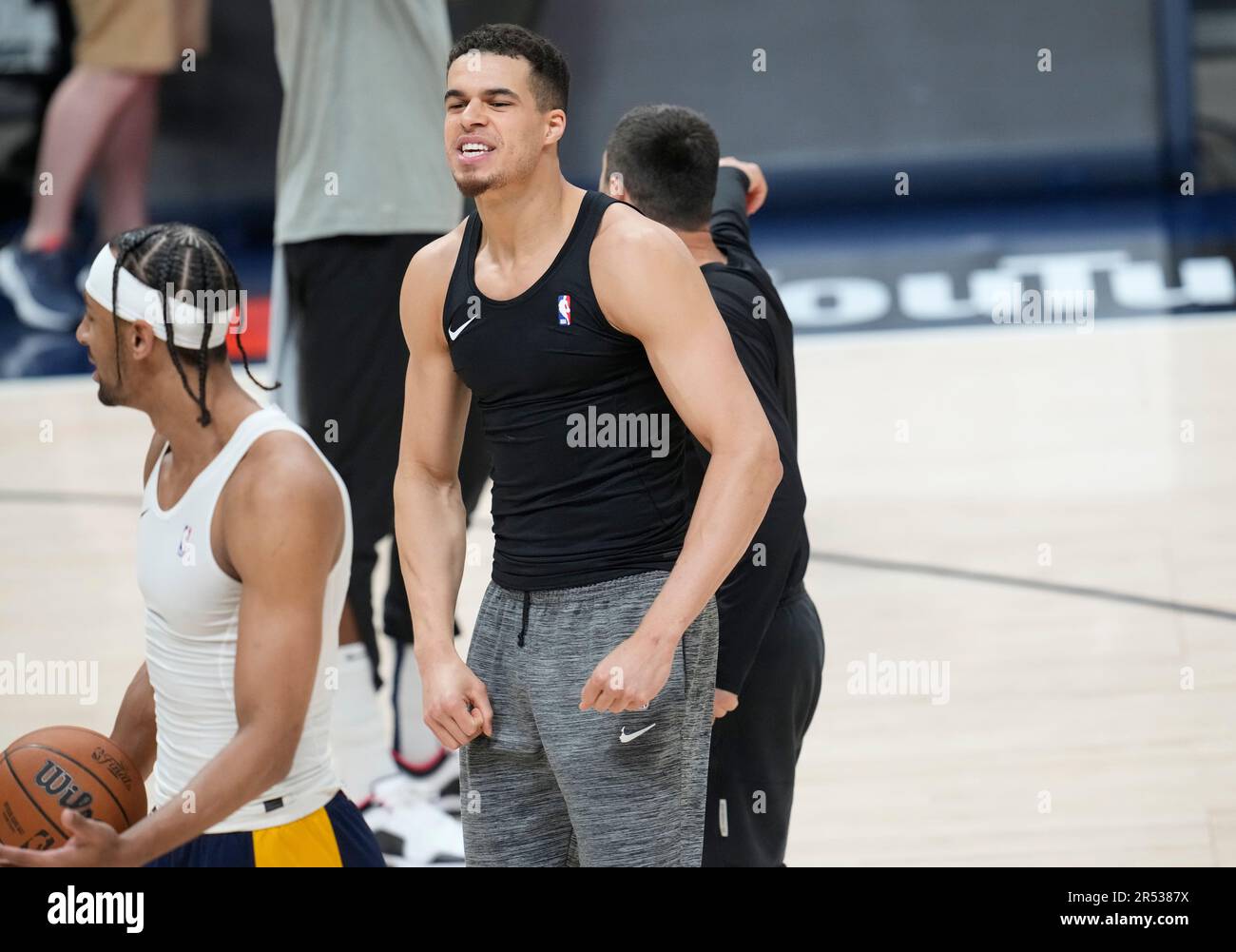 Denver Nuggets Forward Michael Porter Jr Back Jokes With Forward