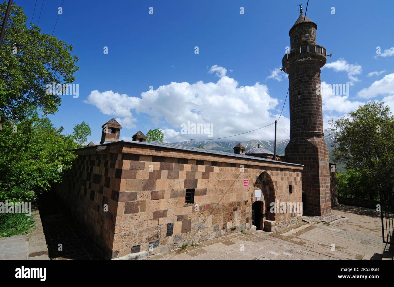 Located in Gevas, Turkey, the Izzettin Sir Mosque was built in the 14th ...