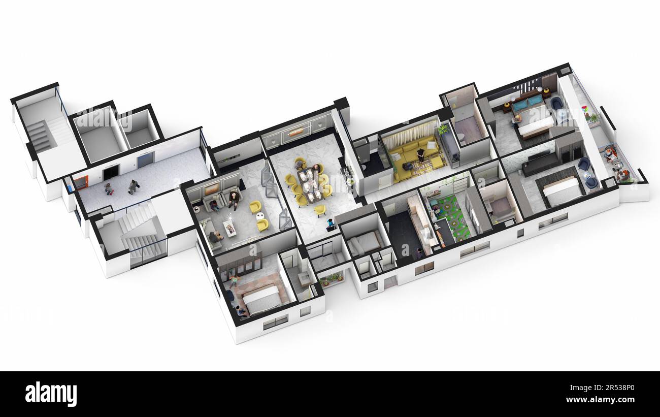 Foyer design Cut Out Stock Images & Pictures - Alamy