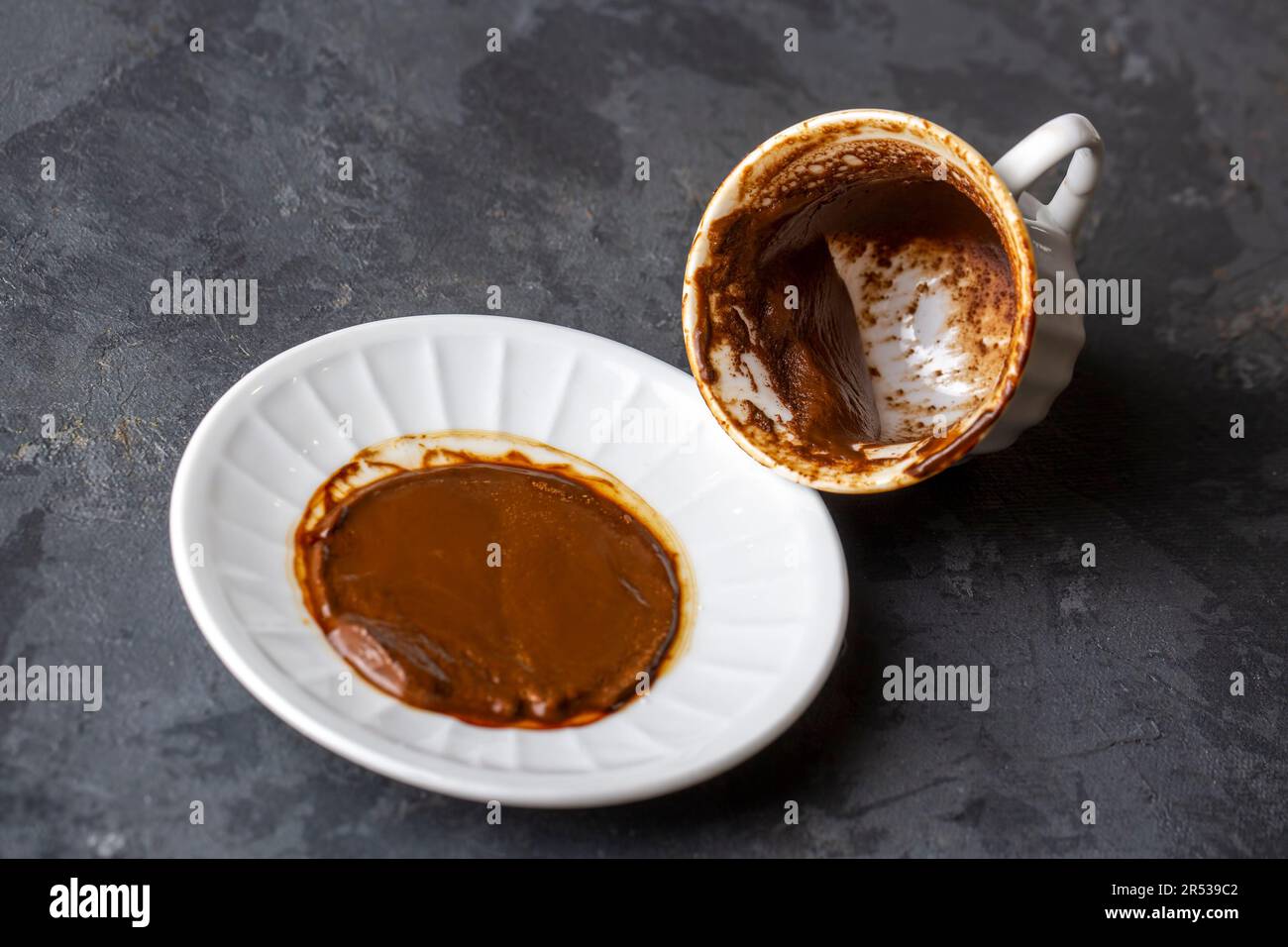 Turkish Coffee (Kahve Fal) Fortune Stock Photo - Alamy