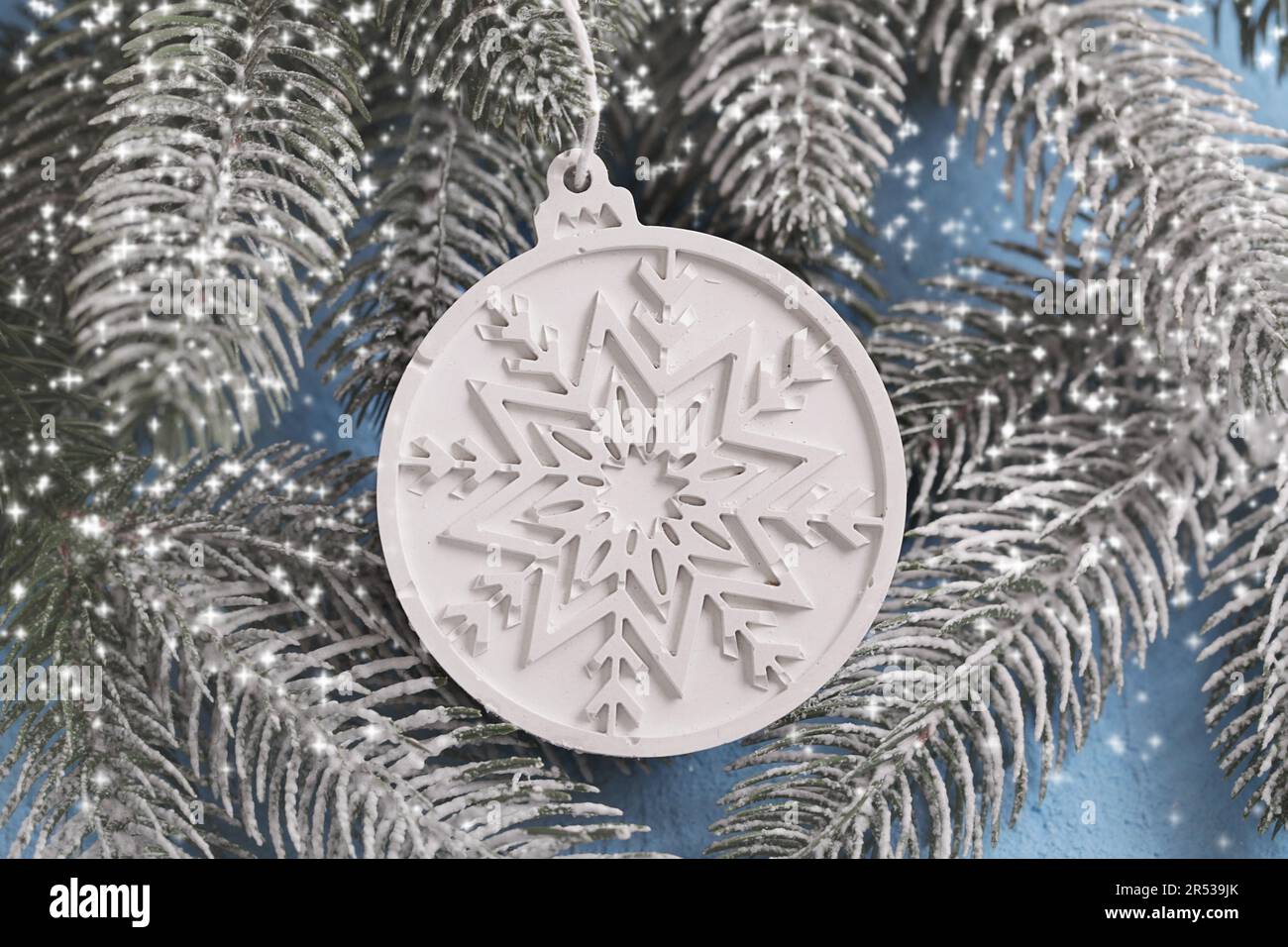 Snowflake Gypsum, Plaque Plaster or Concrete Mold. Enhanced durability ...