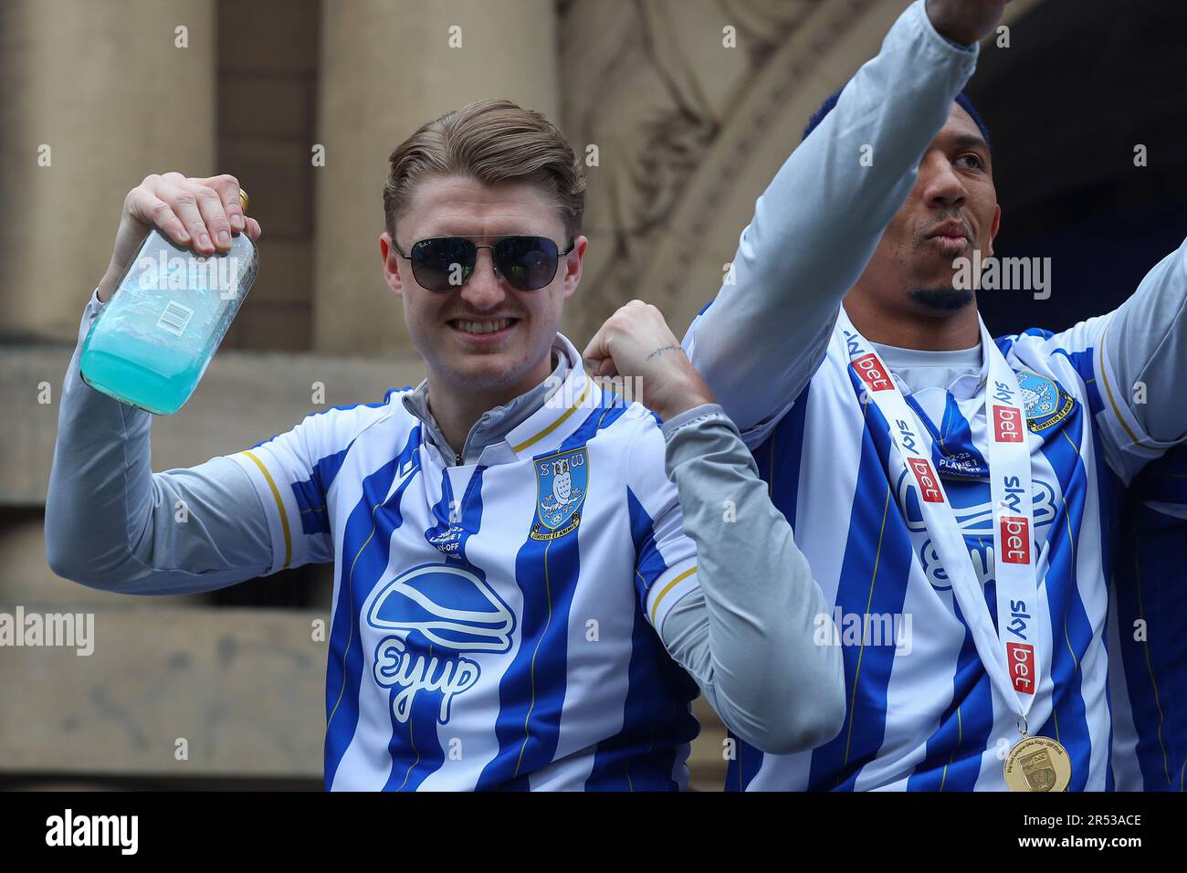 George Byers #14 of Sheffield Wednesday as Sheffield Wednesday ...