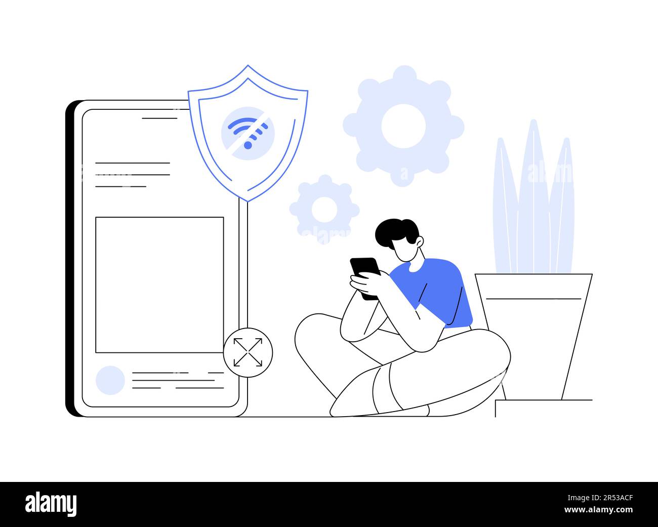 Progressive Web App Abstract Concept Vector Illustration Stock Vector Image And Art Alamy