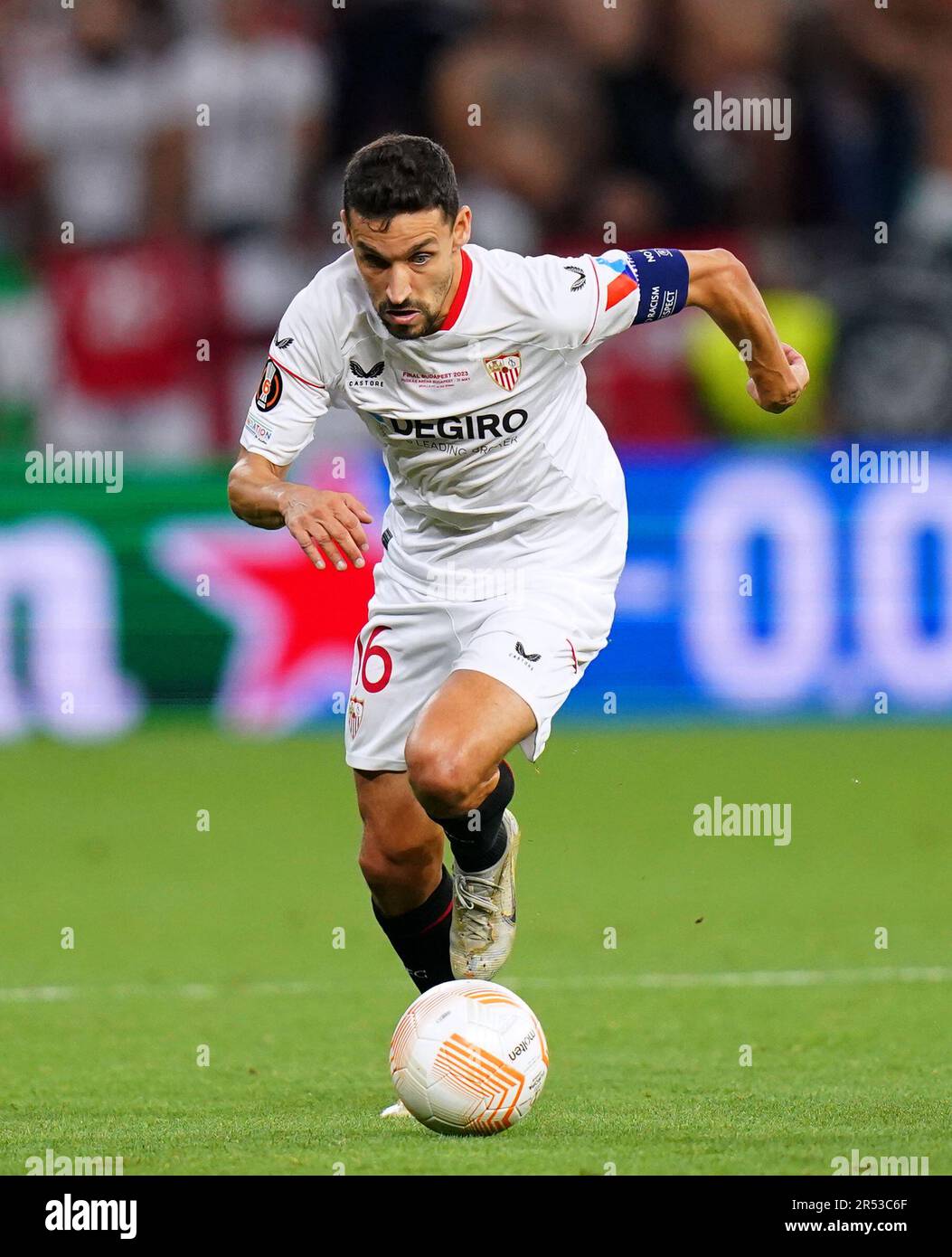 Sevilla's Jesus Navas during the UEFA Europa League Final at the Puskas ...