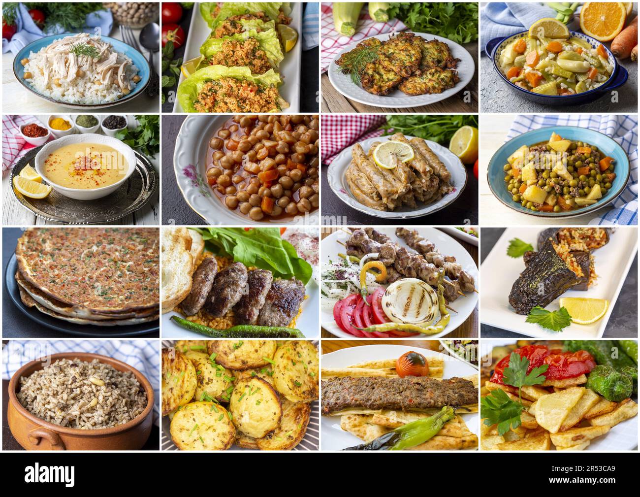 Traditional delicious turkish foods hi-res stock photography and images ...