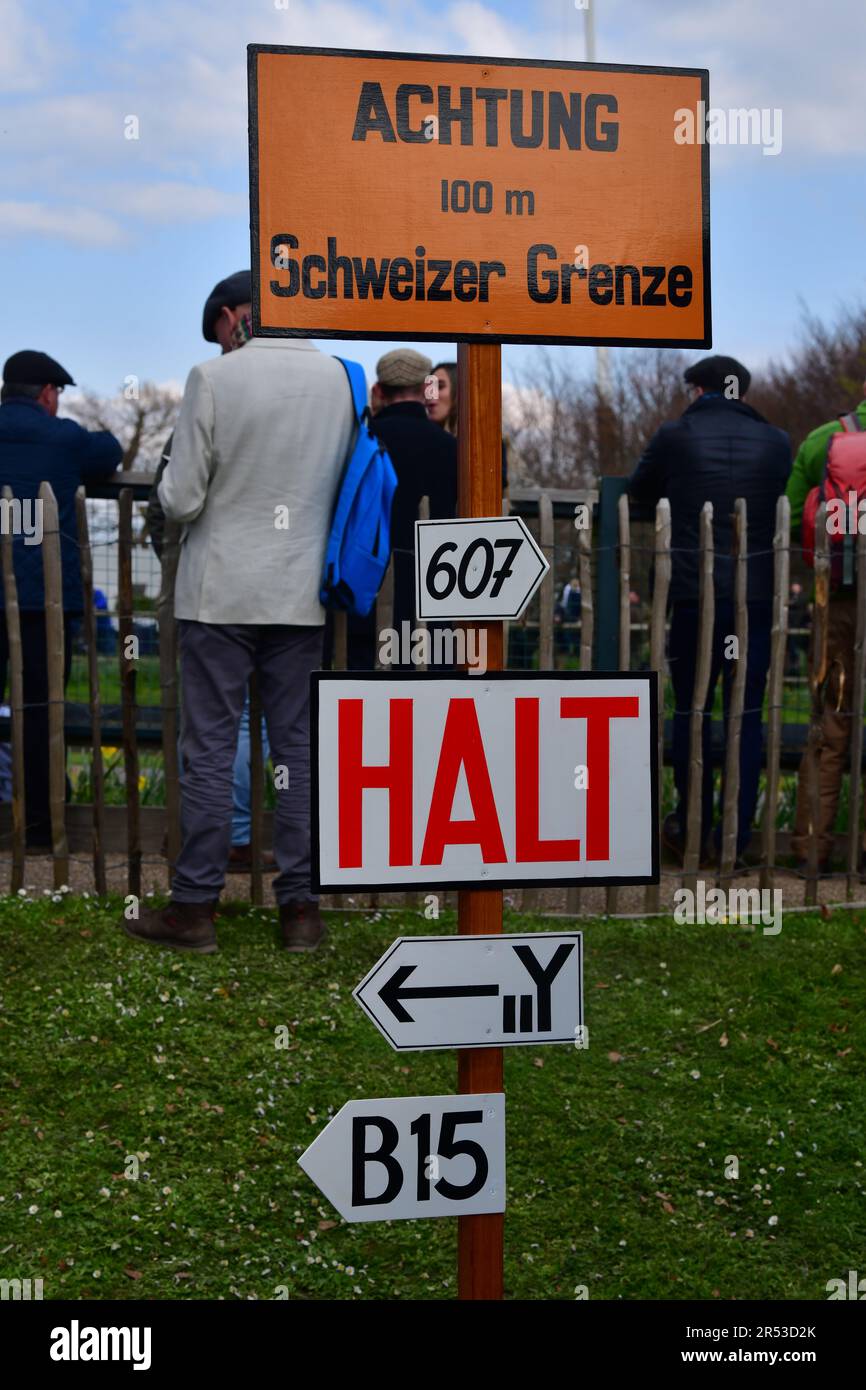 A small fence to jump, Part of the attraction of the meeting is the ...
