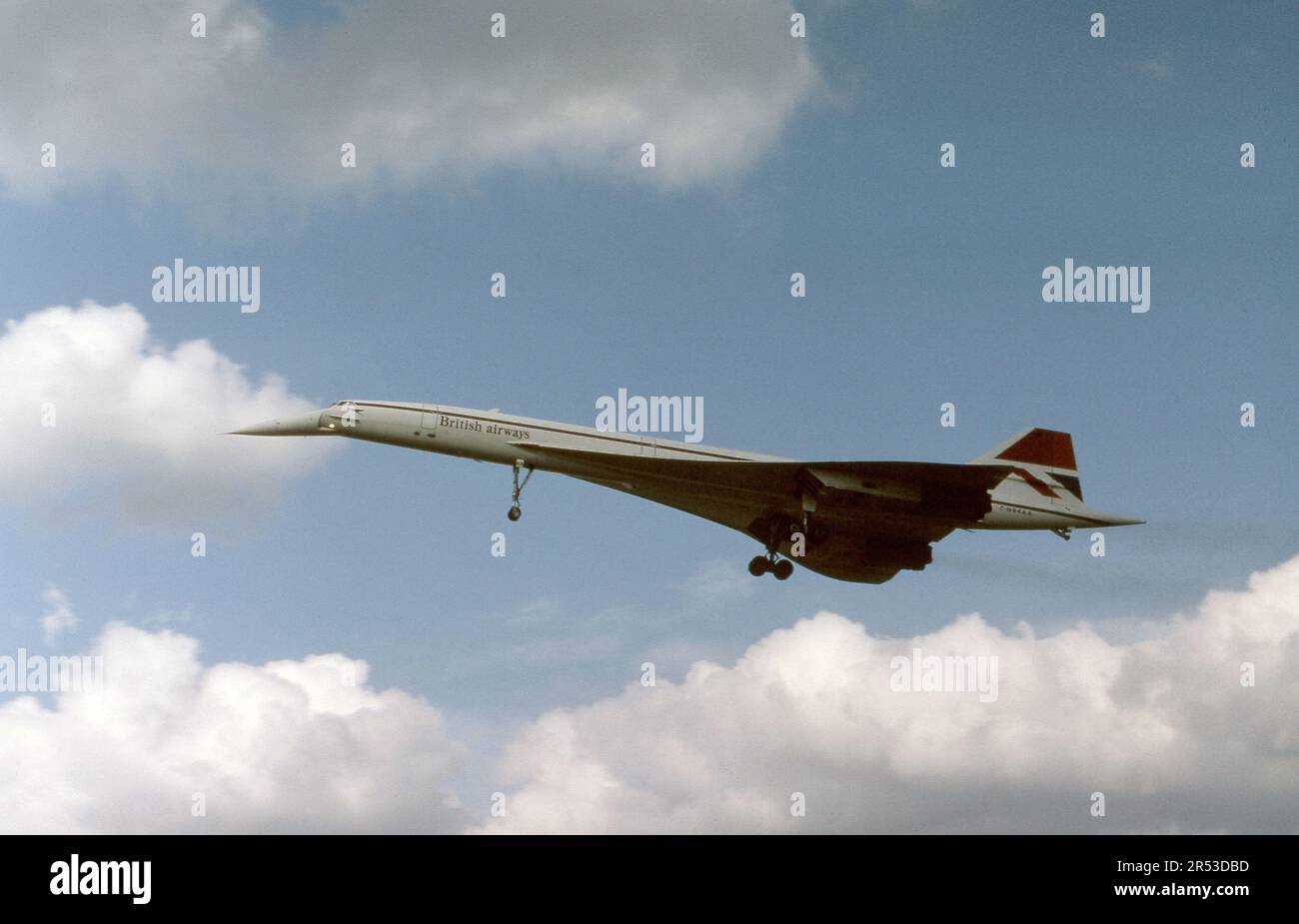 British Airways Concorde G-N94AA (c/n 206) on flight BA016 - seen on ...
