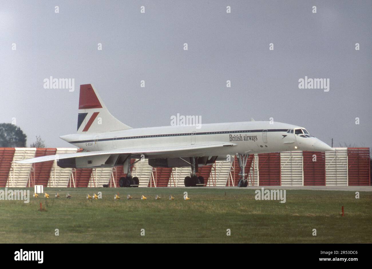 G-BOAF British Airways Concorde 216 seen about to depart on BA171 at ...