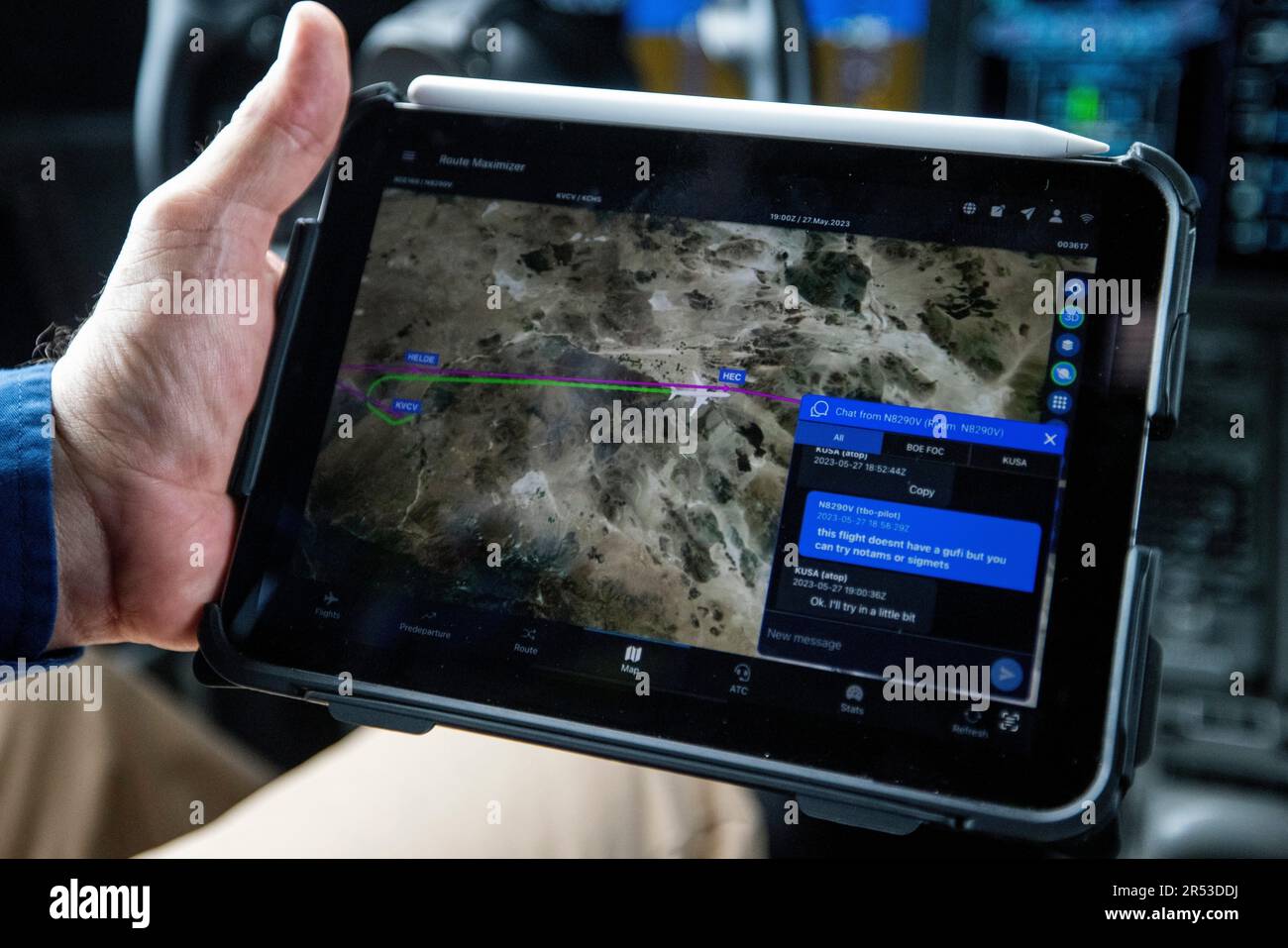 Multiregional trajectory based operations equipment has been installed ...