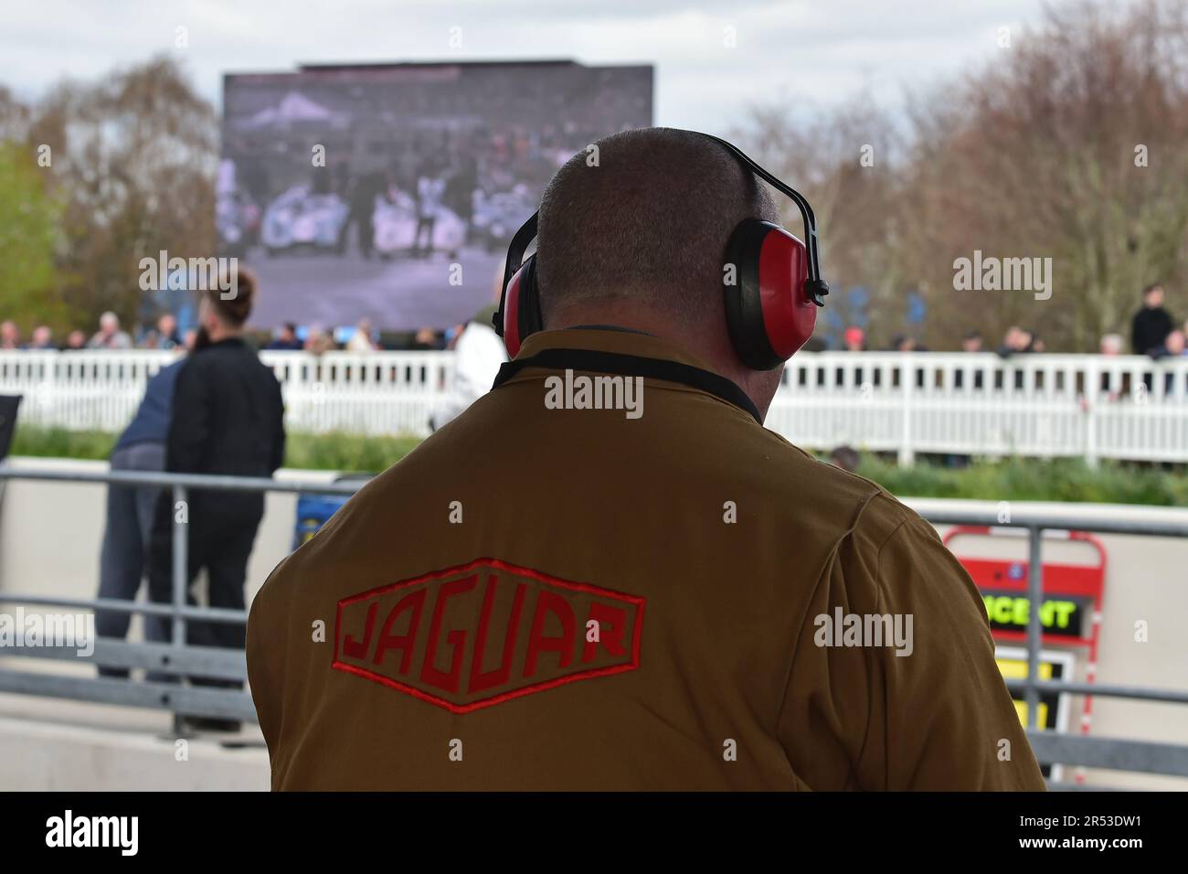 Jaguar Pit Crew, Part of the attraction of the meeting is the overall ...