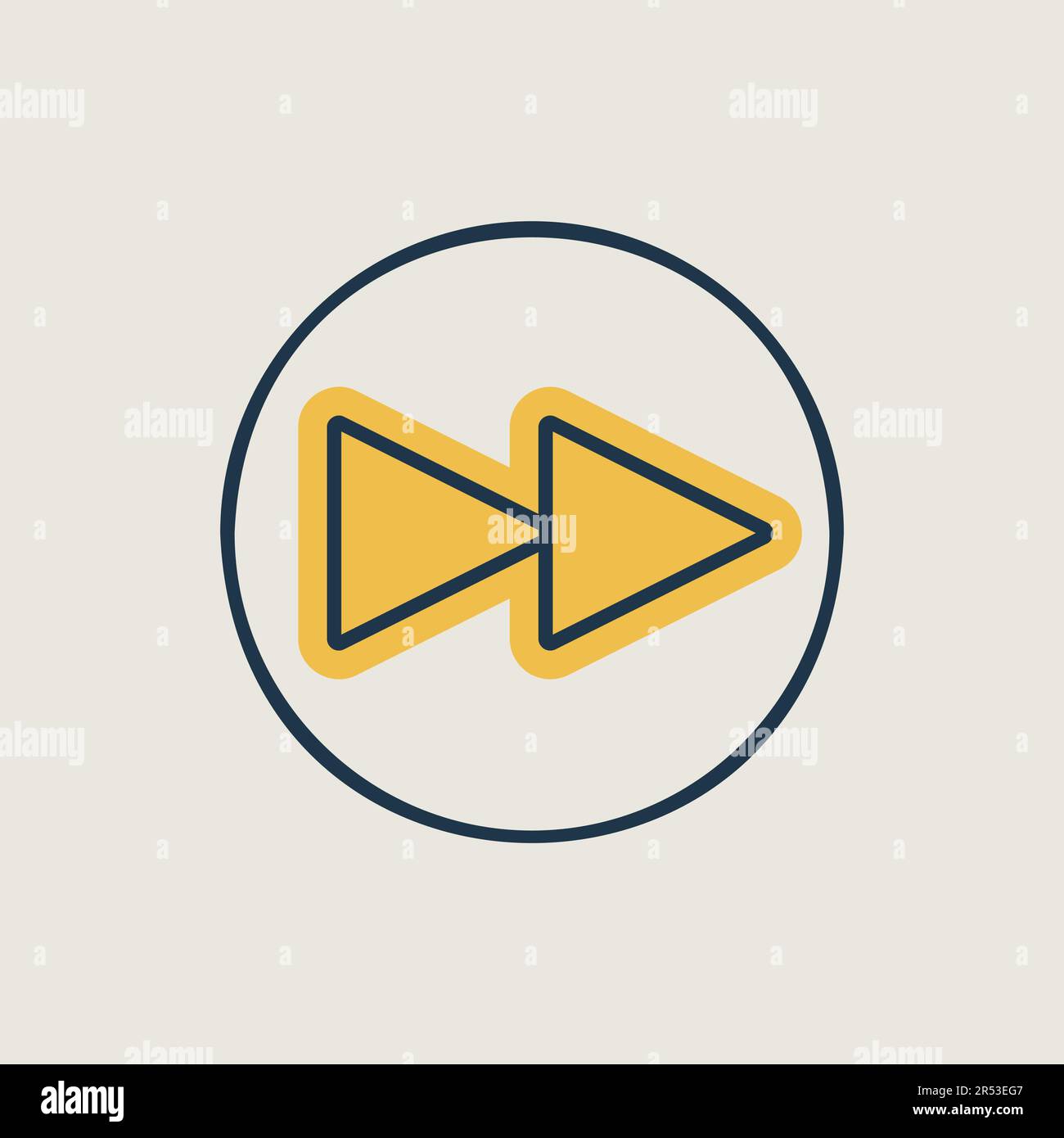 Play next track button vector icon. Graph symbol for music and sound ...