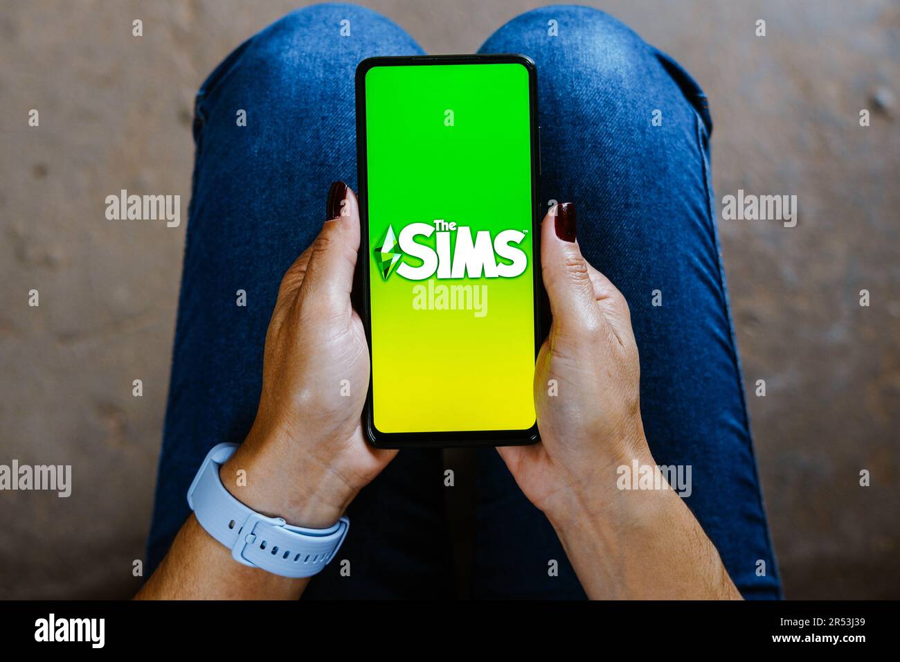 The sims logo hi-res stock photography and images - Alamy