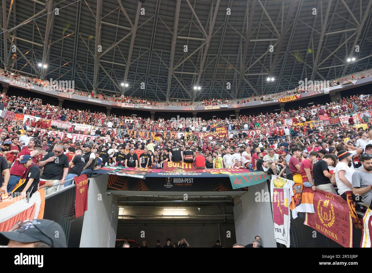 Hungary puskas arena supporters hi-res stock photography and images - Alamy