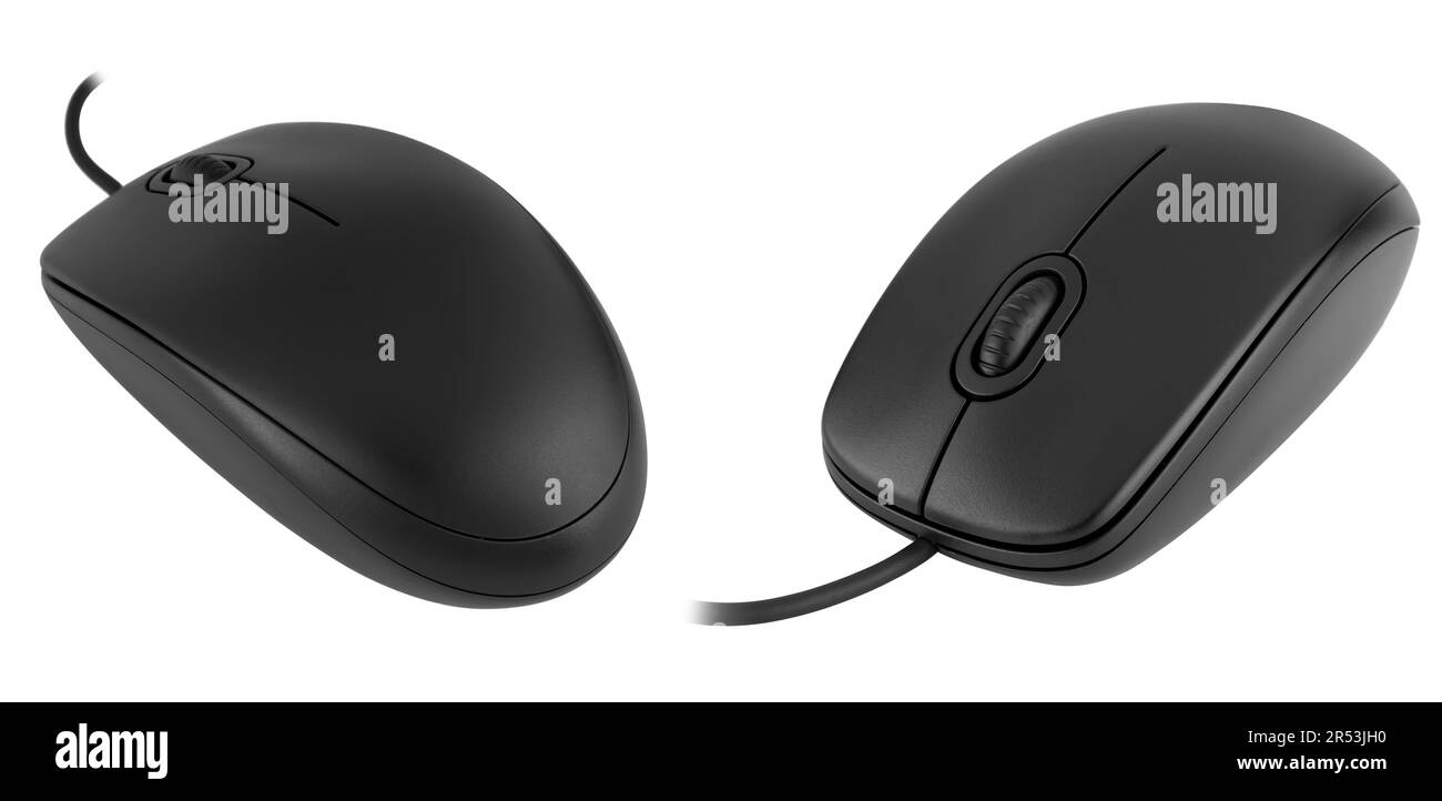 computer mouse, manipulator on a white background in isolation Stock ...