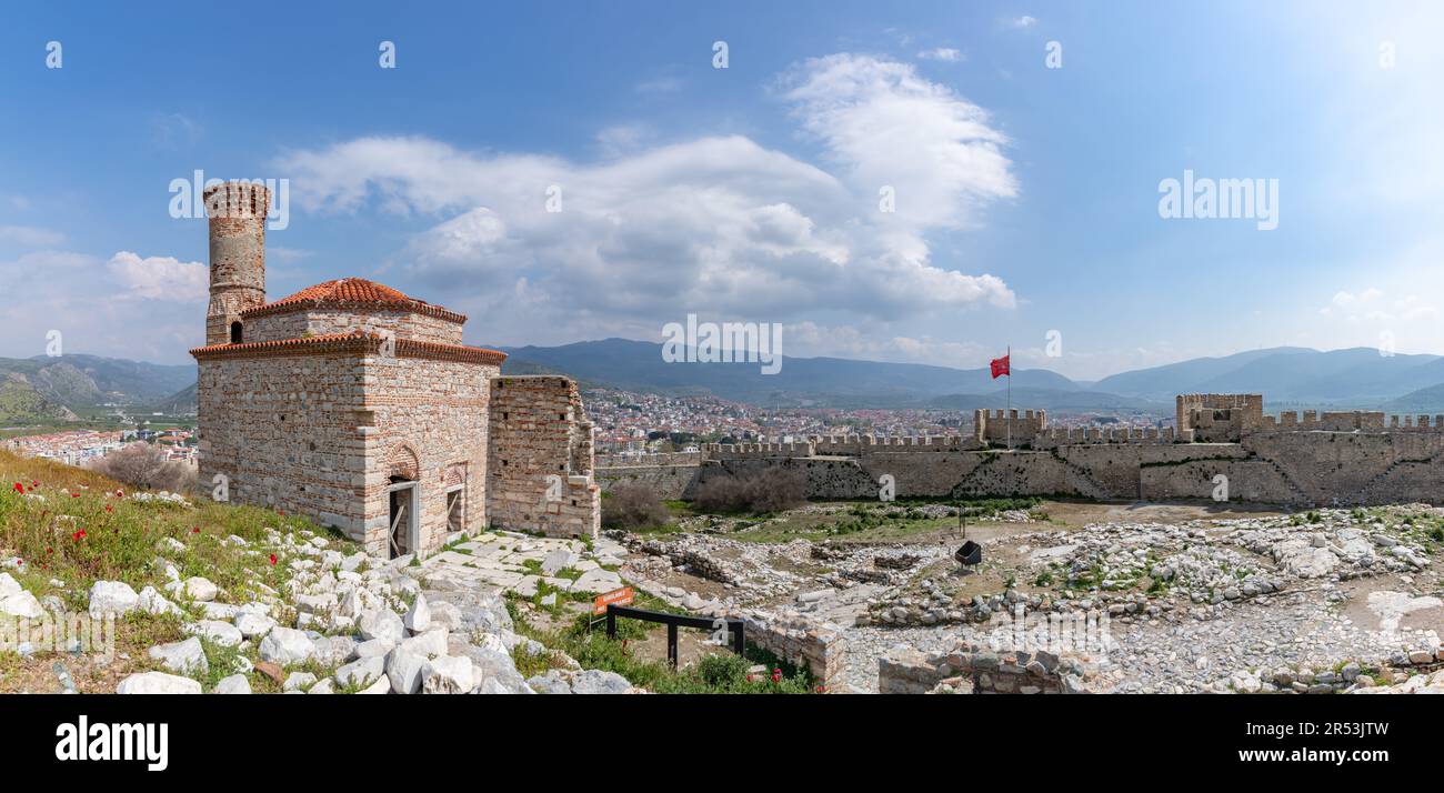 A picture of the Selcuk or Ayasuluk Castle Mosque in Selcuk Stock Photo ...