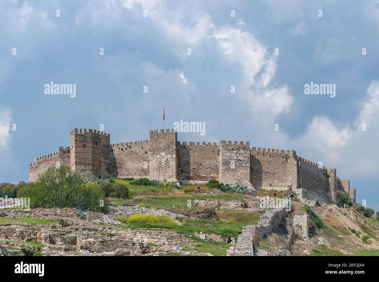 A picture of the Selcuk or Ayasuluk Castle in Selcuk Stock Photo - Alamy