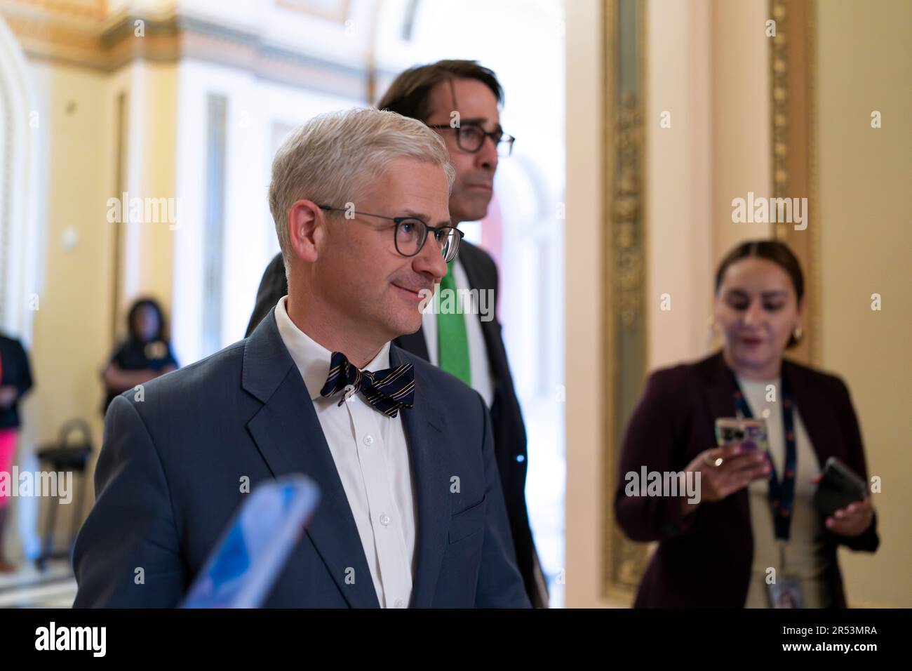 Rep. Patrick McHenry, R-N.C., a ally of House Speaker Kevin McCarthy, R ...