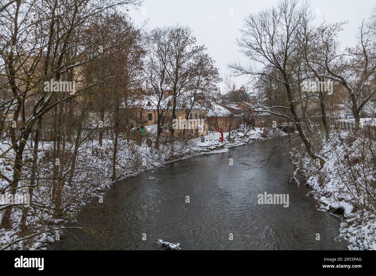 Vilnius snow hi-res stock photography and images - Alamy