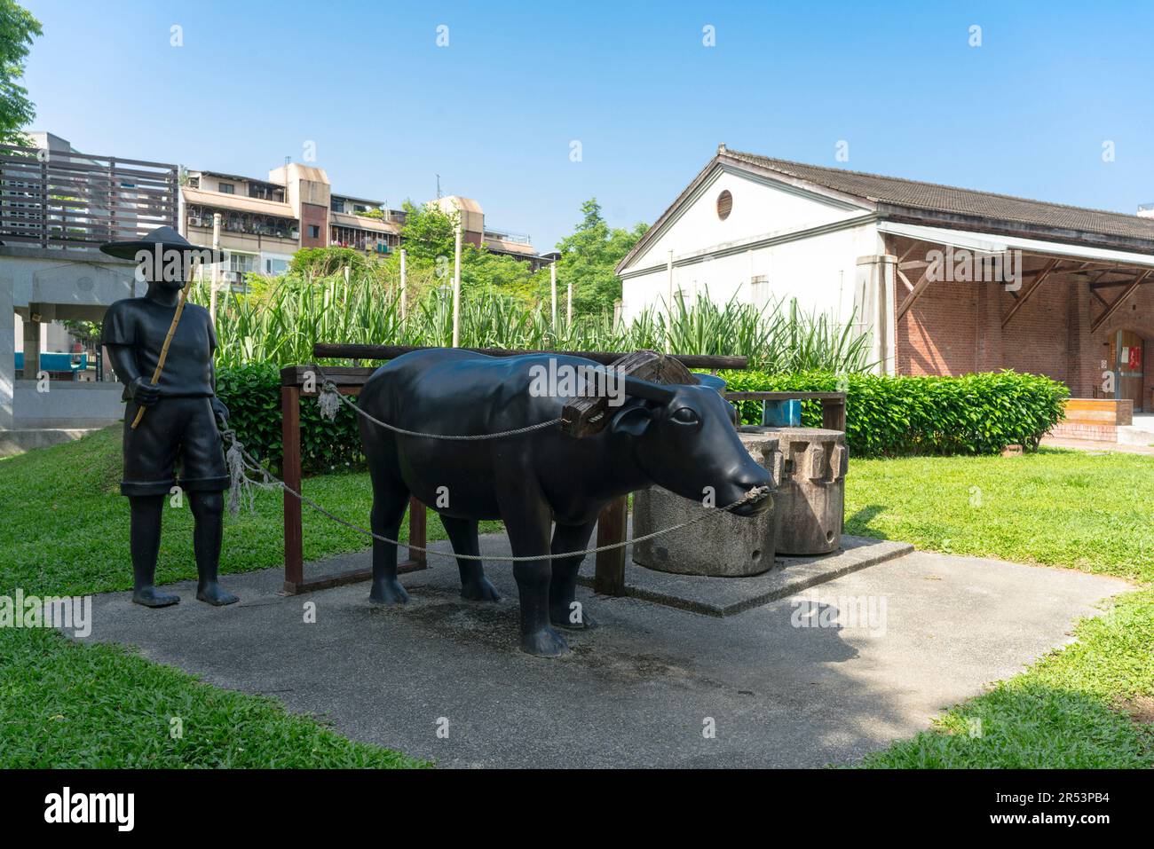 The ancient Wanhua Sugar Factory in Wanhua (Taipei/Taiwan Stock Photo ...