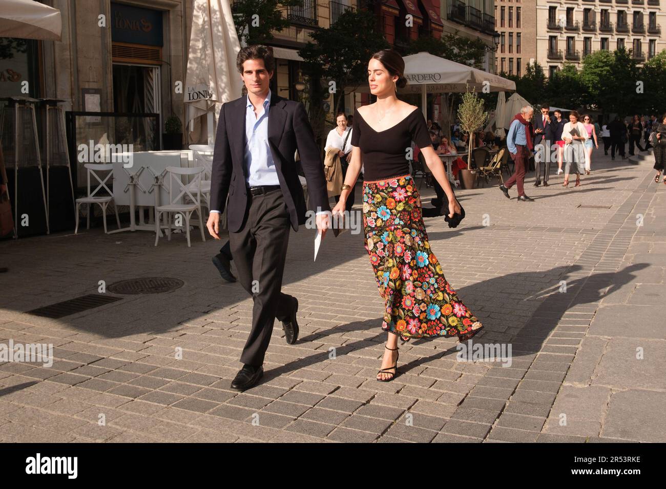 Madrid, Spain. 31st May, 2023. Fernando Fitz-James Stuart and Sofía ...