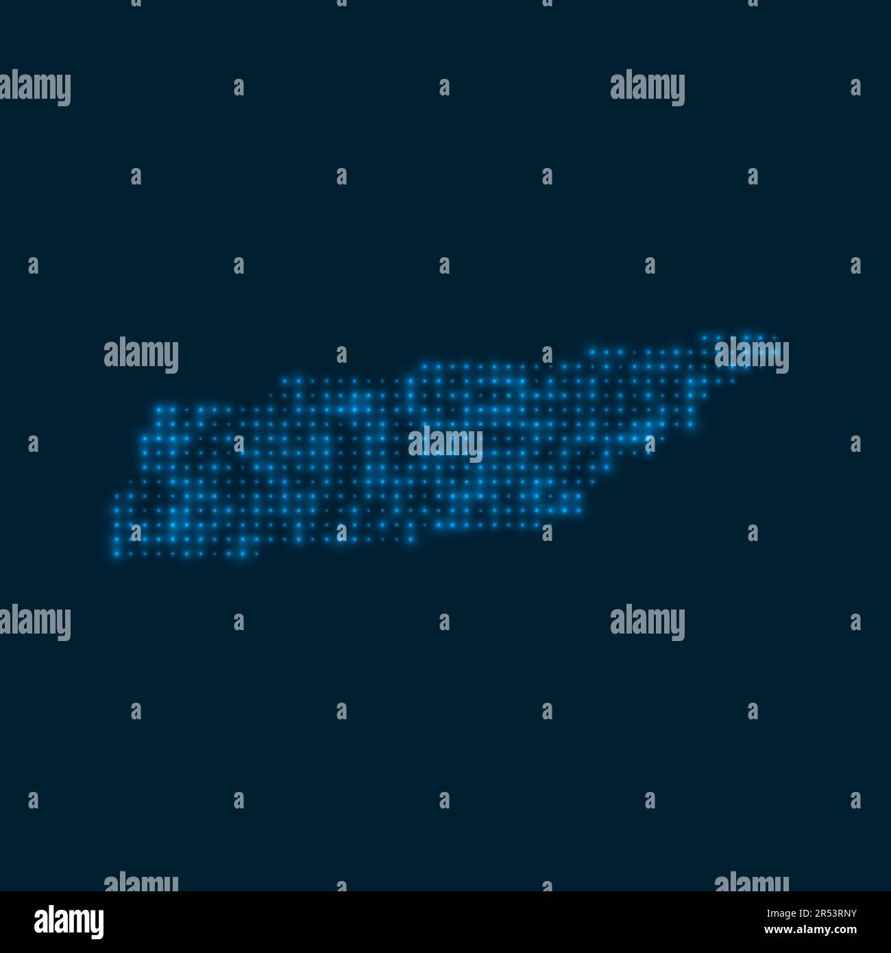 Neon map usa Stock Vector Images - Alamy