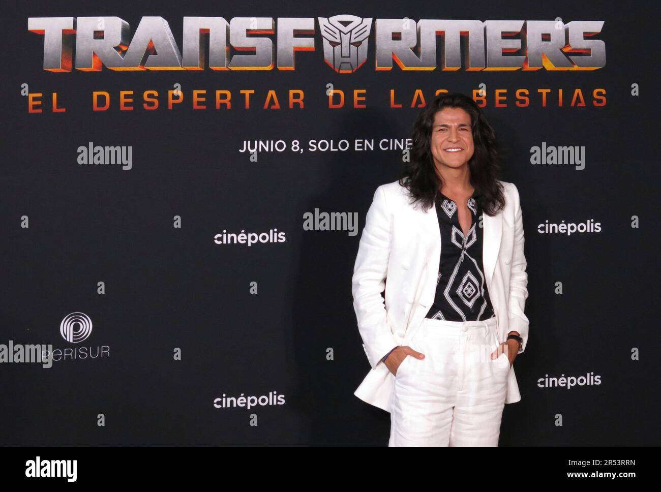 American actor Cristo Fernandez poses for photos on the red carpet of ...
