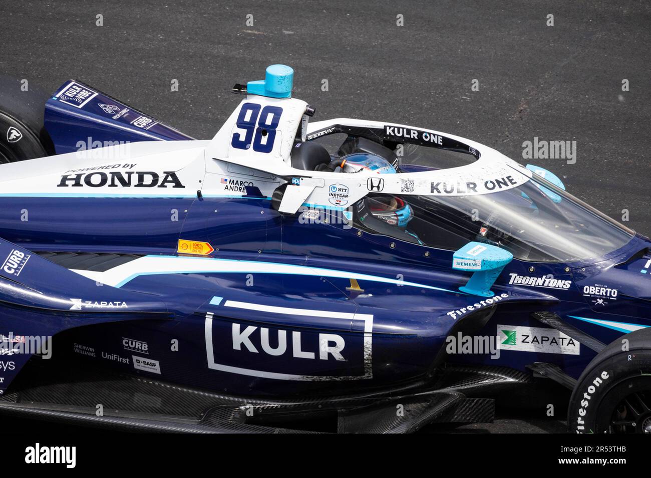 Andretti Herta Autosport with Marco Andretti driver Marco Andretti (98 ...